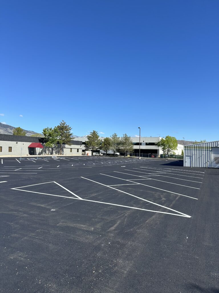 Parking Lot Renovation for Carson City's Community Wellness Center